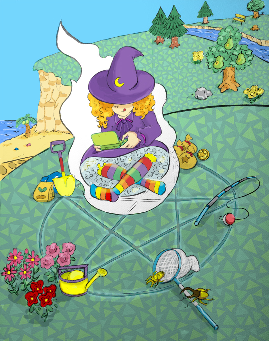 Animal Crossing Witch | Cherry Spaceship