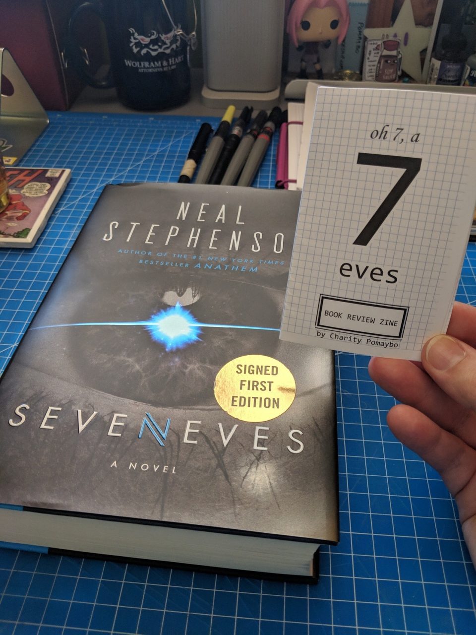 Seveneves Book Review Zine | Cherry Spaceship